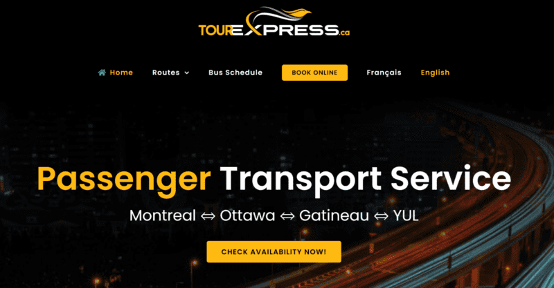 Passenger Transport Service | Daily Trips to Montreal, Ottawa & Gatineau